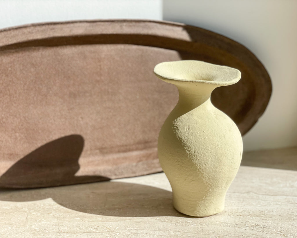 Tulipa Vase | Butter – ORNAMENT